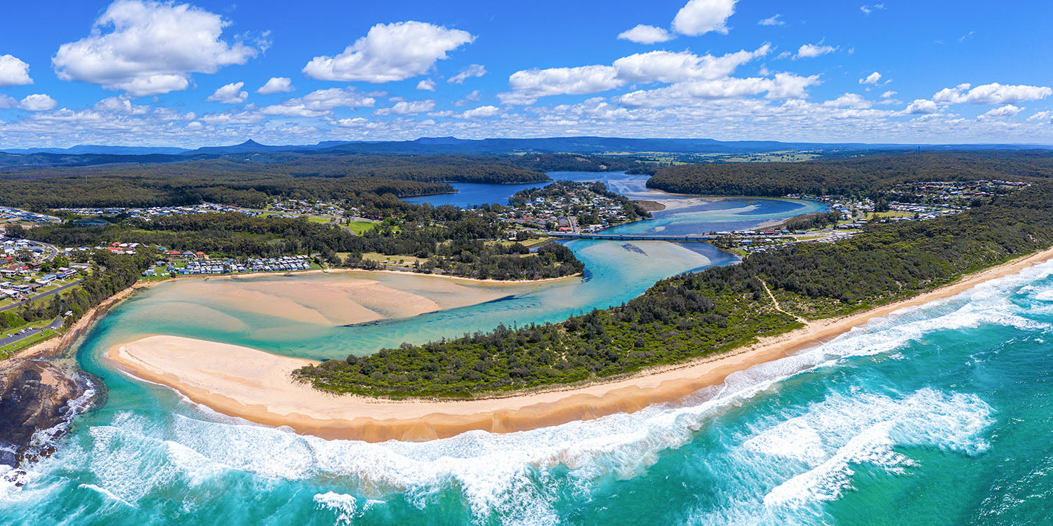 Dolphin Point Panorama – Jordan Robins Photography