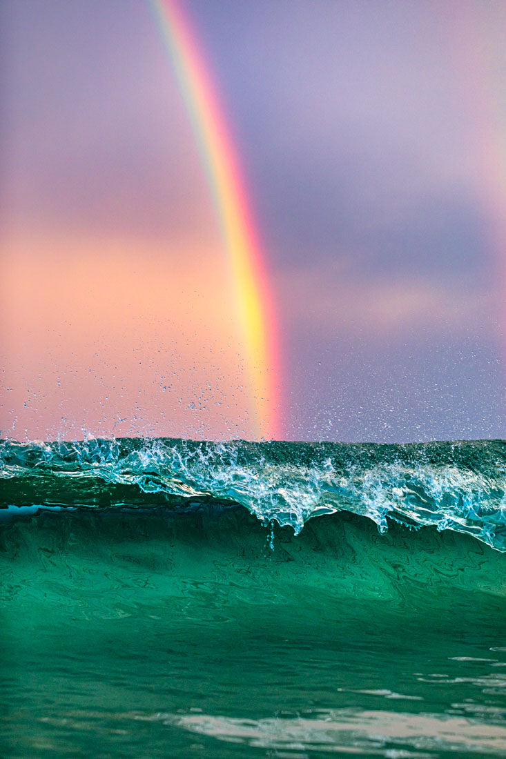 Beneath The Rainbow Vertical Photo Print | Jervis Bay Ocean Art ...