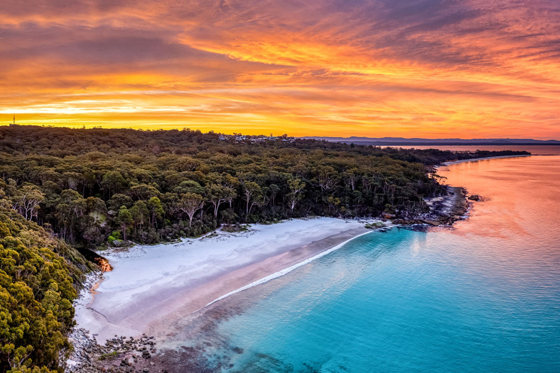 Greenfield Beach Sunset Colours | Jervis Bay – Jordan Robins Photography